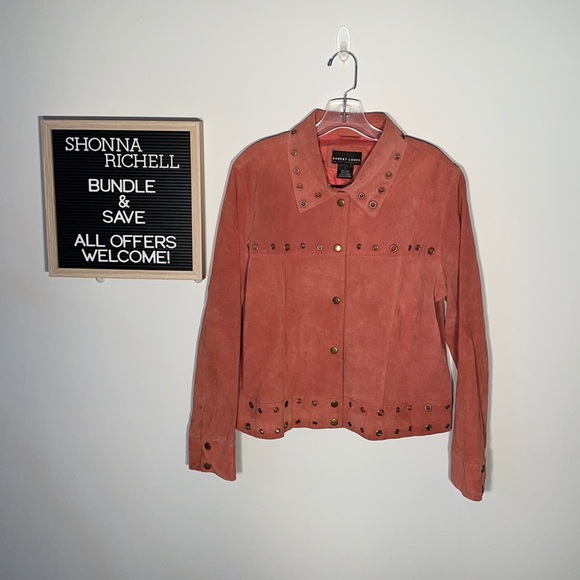Robert Louis | Jackets & Coats | Robert Lewis 0 Suede Vintage Jacket ...